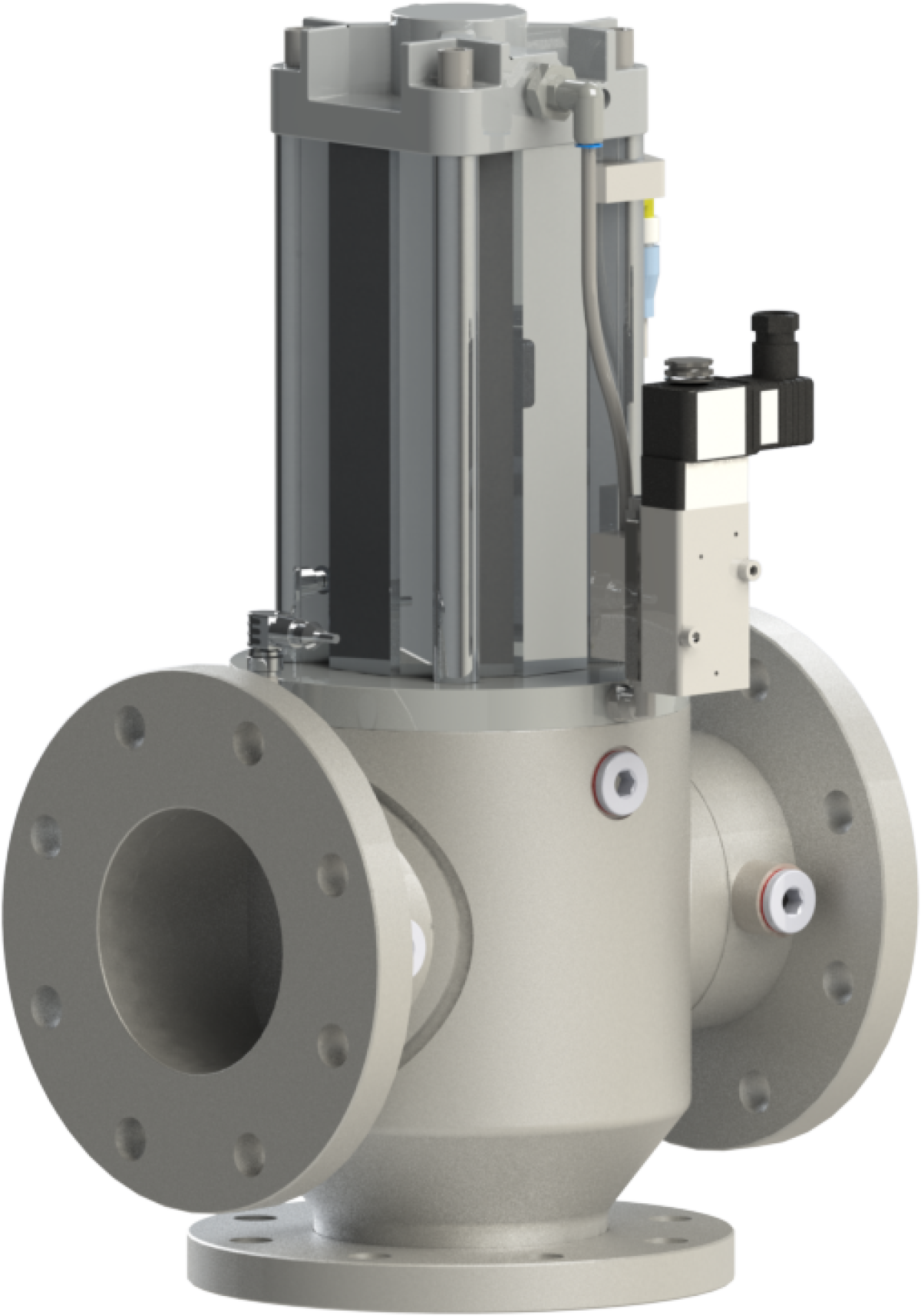 T09 - T-ring valve with three functions: product diversion, isolation ...